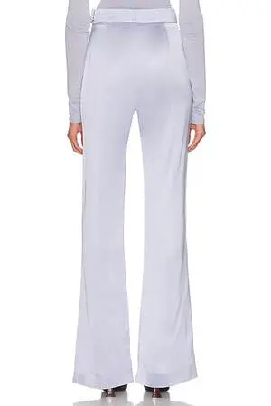 Alexandre Vauthier Satin Tailoring Pant - Iris