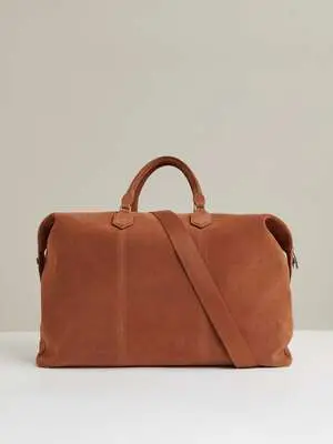 REISS Theo Suede Holdall