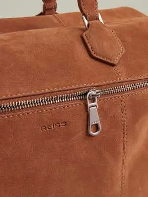 REISS Theo Suede Holdall