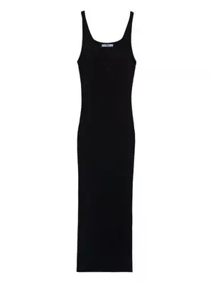 Prada Ribbed Midi Dress
