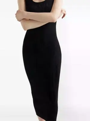 Prada Ribbed Midi Dress