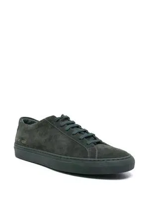 COMMON PROJECTS Suede Sneakers - Green