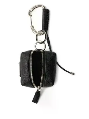Prada Leather Bag Charm - Black