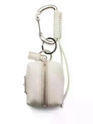 Prada Leather Bag Charm - Neutrals