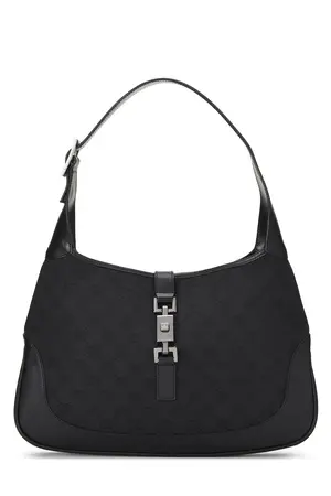Gucci Gg Canvas Jackie Hobo Bag - Beige