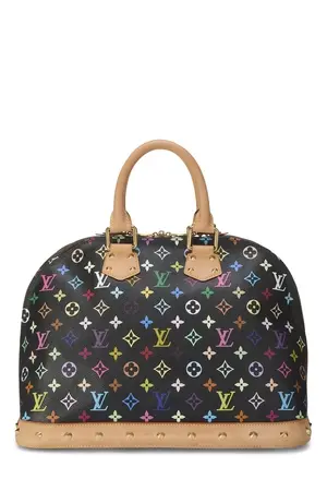 LOUIS VUITTON Takashi Murakami X Monogram Multicolore Alma