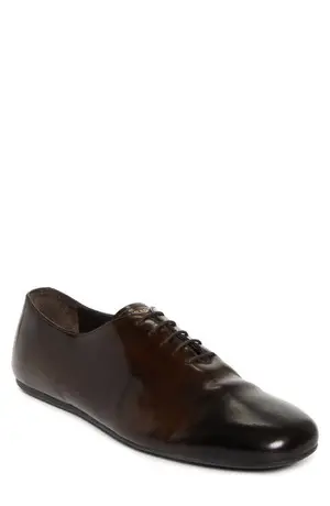 Prada Leather Oxford - Bruciato