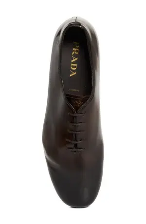 Prada Leather Oxford - Bruciato