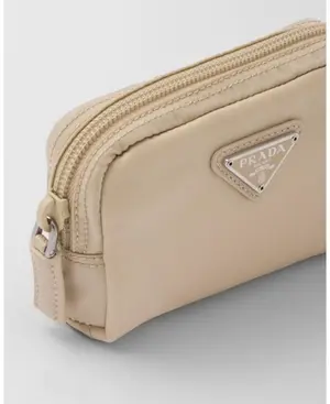 Prada Micro Re-nylon Pouch - Neutral