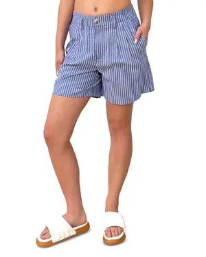 BILLY T Soft Long Shorts - Nice Blue