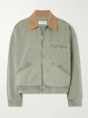 SLVRLAKE Camden Garage Cotton-canvas Jacket