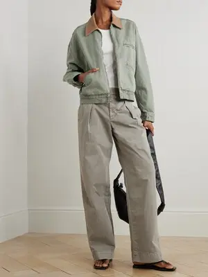 SLVRLAKE Camden Garage Cotton-canvas Jacket