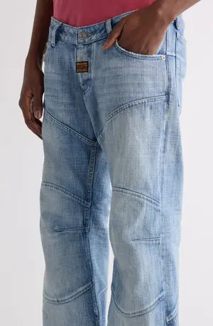 Balenciaga Fitted Low Rise Bootcut Jeans