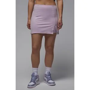 JORDAN Jumpman Knit Skort - Doll/ White