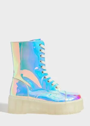 SPARKL Elle Combat Boot