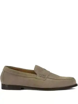 DOUCAL'S Suede Loafers - Neutrals