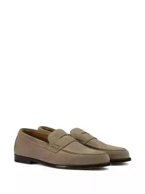 DOUCAL'S Suede Loafers - Neutrals