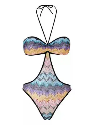 Missoni Zigzag-pattern Swimsuit