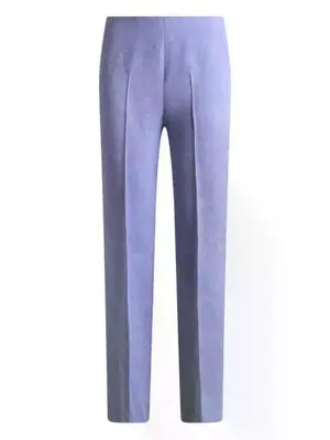 Etro Cady-texture Jacquard Trousers