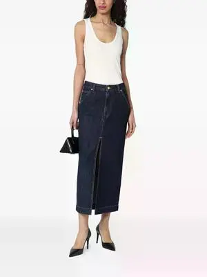 DARKPARK Erika Denim Skirt - Blue