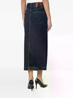 DARKPARK Erika Denim Skirt - Blue