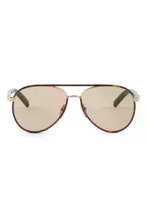Prada Pilot Frame Sunglasses - Brown
