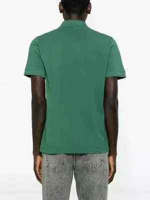 BOSS Logo-embroidered Piqué Polo Shirt - Green