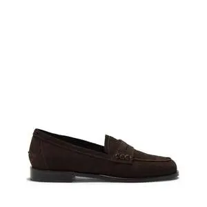 AeydĒ Aeyde Suede Loafers - Brown