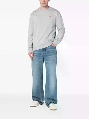 AMI Paris De Coeur Motif Sweatshirt