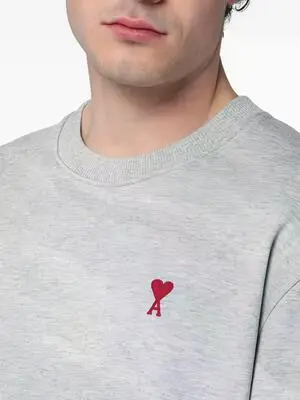 AMI Paris De Coeur Motif Sweatshirt