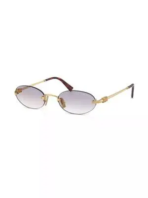 Miu Miu Round-frame Sunglasses