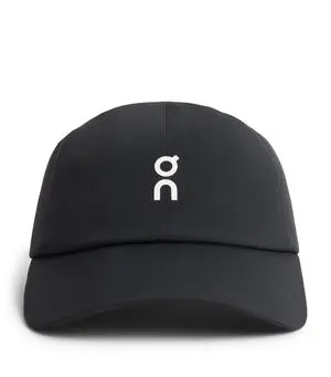On Perforated Court Baseball Cap - Black