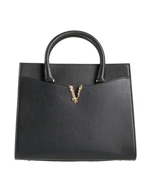 Versace Handbag In Calfskin Leather