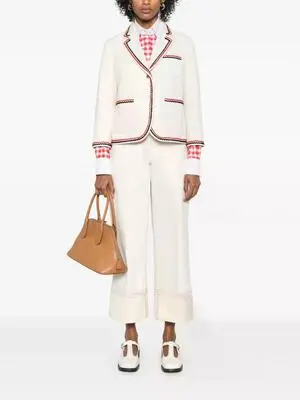 Thom Browne Belted Wide-leg Jeans