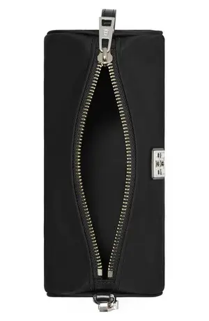 Tory Burch Virginia Nylon Cylinder Shoulder Bag - Black