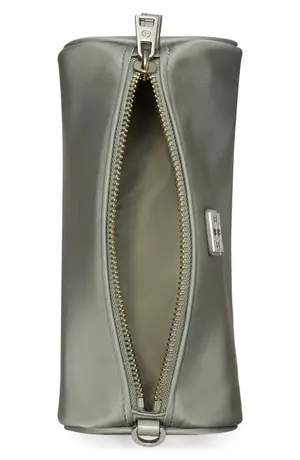 Tory Burch Virginia Nylon Cylinder Shoulder Bag - Stone