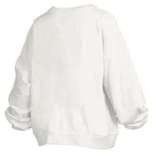 PRESSBOX Alabama Crimson Tide Oversized Pullover Sweatshirt - White