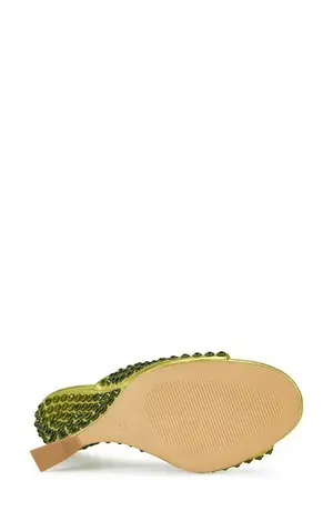 AZALEA WANG Junius Wedge Slide Sandal