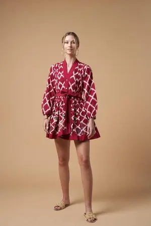 GUADALUPE DESIGN Kimono Dress