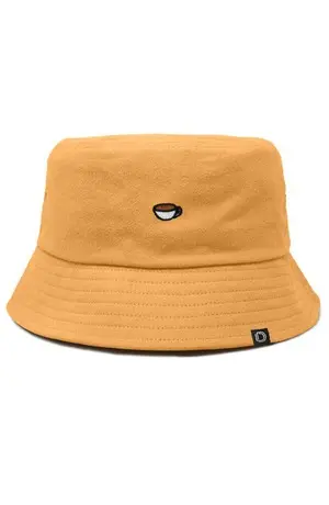 DALIX Cotton Bucket Hat - Golden Cream