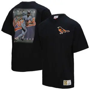 Mitchell & Ness Cal Ripken Jr. Baltimore Orioles Legends Collection Vintage Logo T-shirt