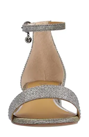 J. Reneé Winsley Ankle Strap Sandal - Pewter