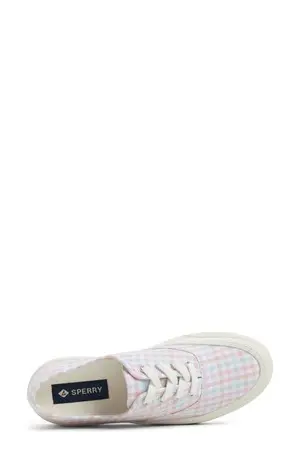 Sperry Candy Cvo Check Print Canvas Sneakers