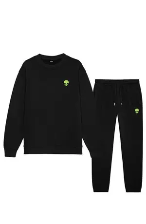 DALIX Alien Sweatsuit - Black