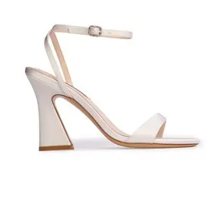 ANNE BARGE Muse Sandal - White Satin
