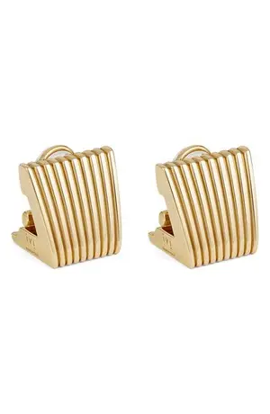 IVI LOS ANGELES Liz Clip-on Earrings - Yellow Gold