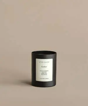 Jenni Kayne Ember Glass Candle - Black