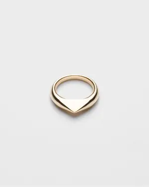 Prada Eternal Ring In Yellow Gold Gold