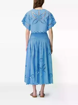 Claudie Pierlot Embroidered Blouse
