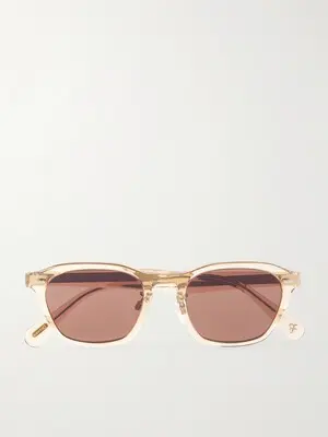 Oliver Spencer Roger Federer R-11 Sunglasses - Neutrals